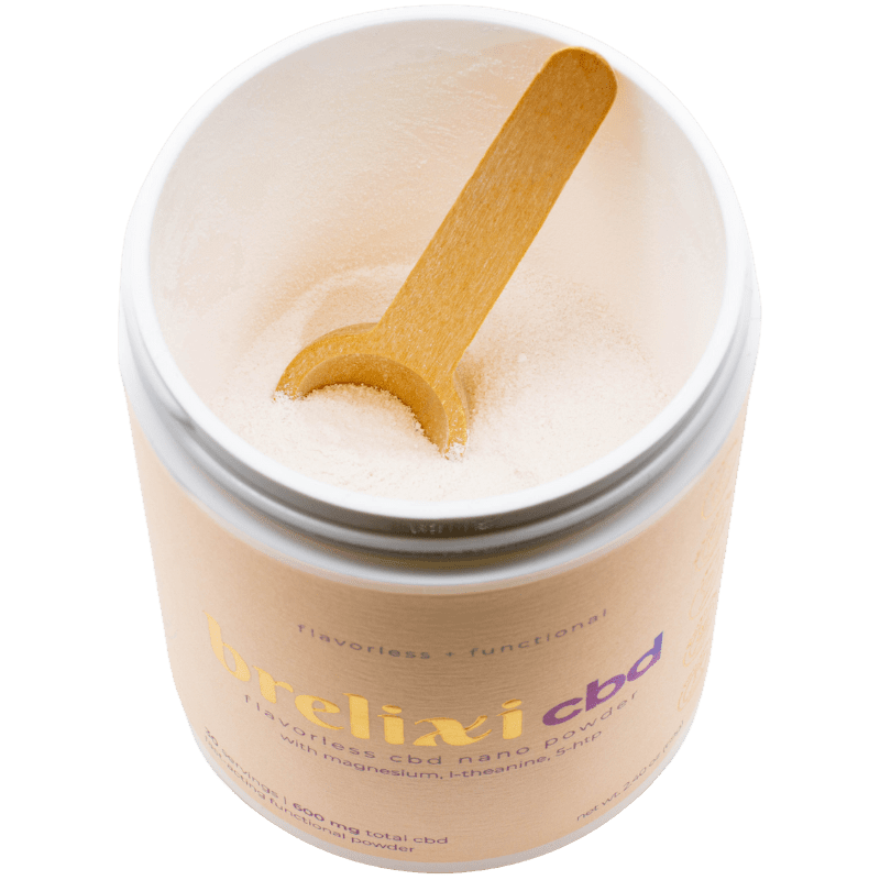 chill out cbd powder duo ~ CBD drink mix & flavorless CBD powder ~ brelixi